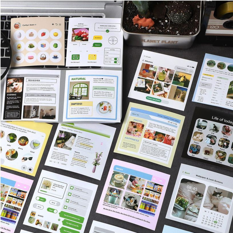 Dream Series Sticker Book 4 Types 20 Sheets – MB ViktaShop