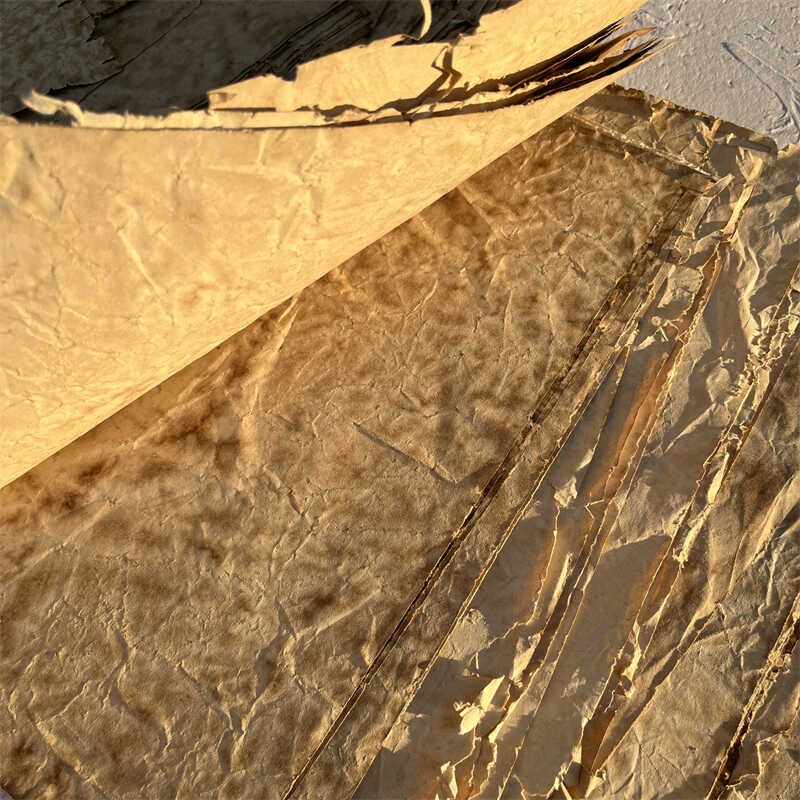 Handmade vintage wrinkled texture coffee dye paper A4 10 sheets – MB ...
